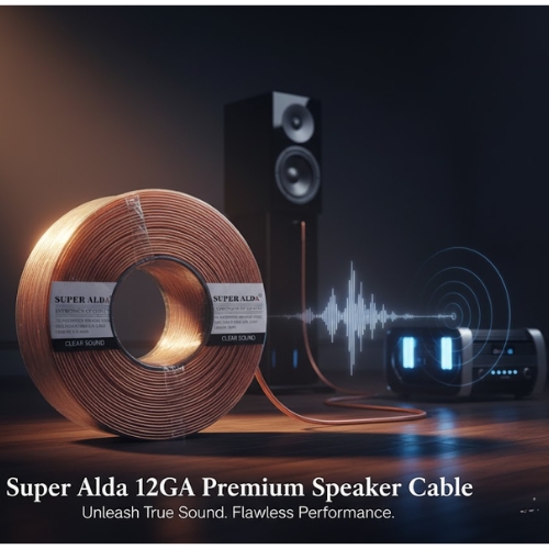 Super Alda 12GA Speaker Cable | High-Conductivity Audio Wire - Nabiha ...
